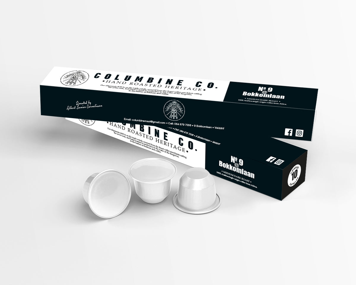 Number 9 Coffee Capsules – Columbine Co.